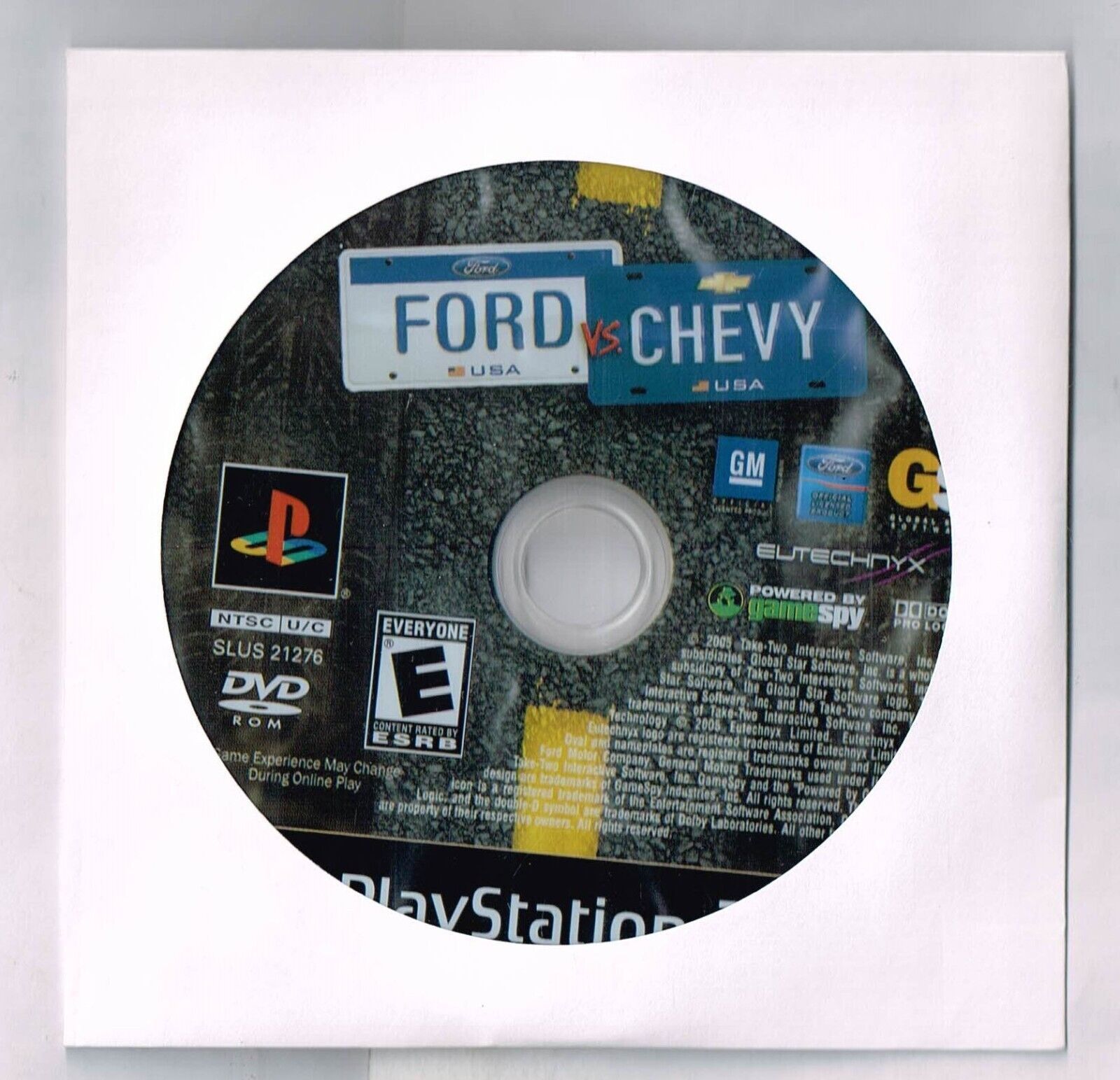 Ford Vs Chevy PS2 Game PlayStation 2 CIB - Video Games