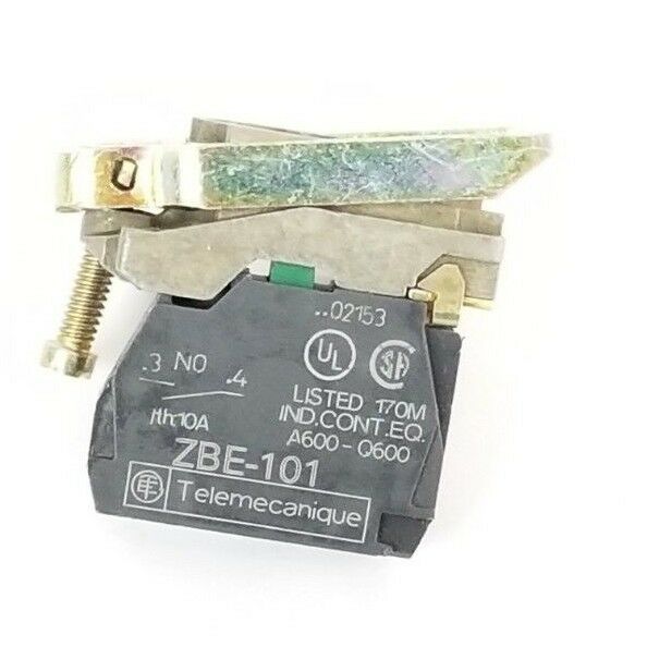 NEW TELEMECANIQUE ZBE101 CONTACT BLOCK ZBE-101, W/ MOUNT - Everything Else
