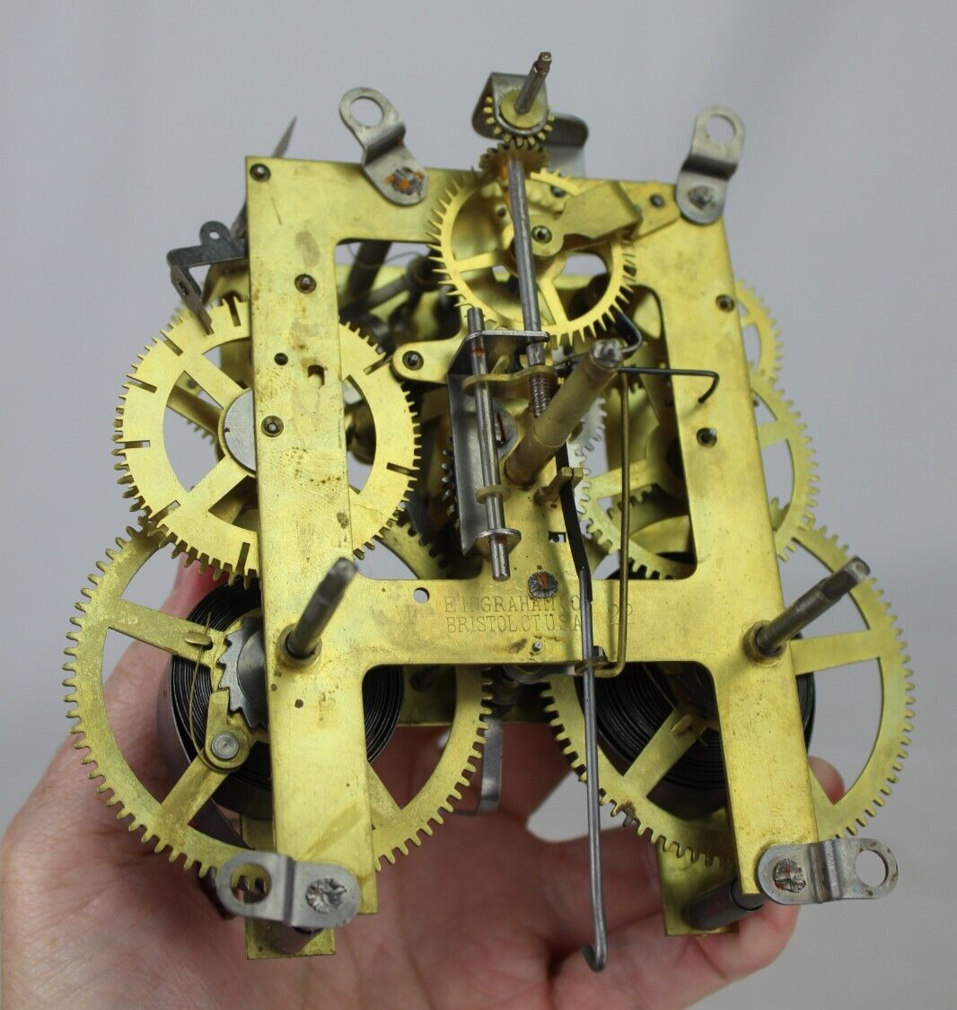antique mantel clock movement E Ingraham 22 and 50 similar items