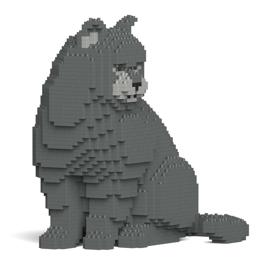 British Shorthair Cat Sculptures (JEKCA Lego Brick) DIY Kit - Building ...