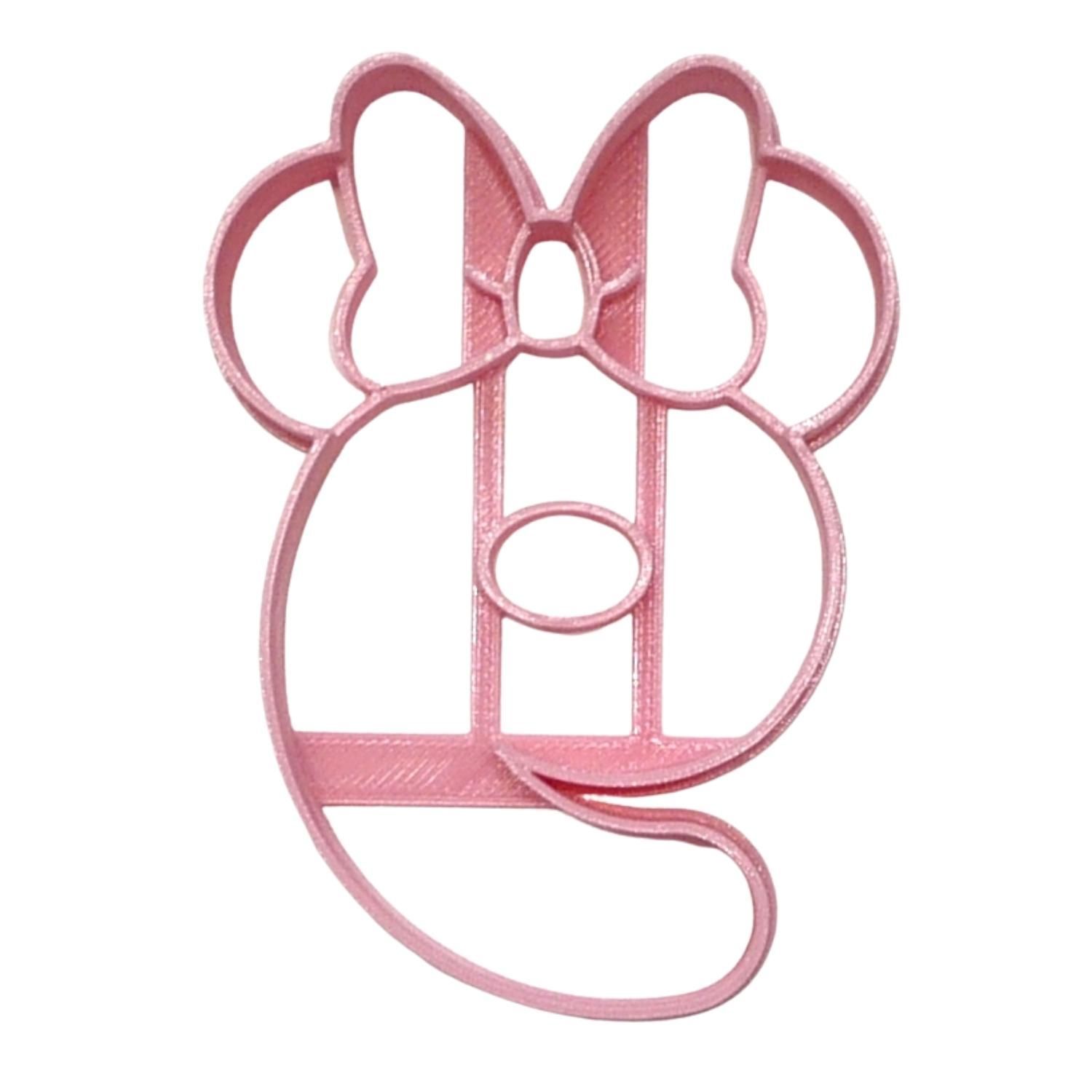 Minnie Mouse Themed Number Nine 9 Detailed Cookie Cutter Made In USA ...