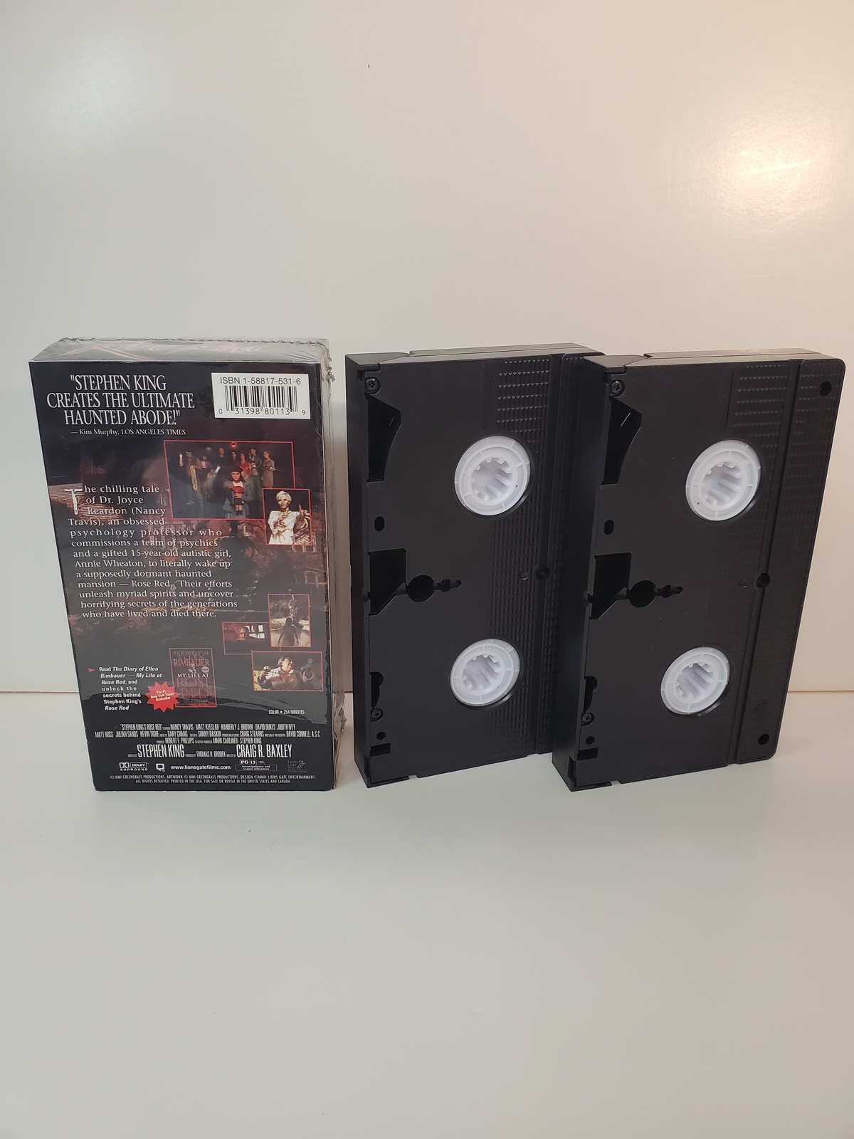 Vintage Stephen King Rose Red Vhs color and similar items
