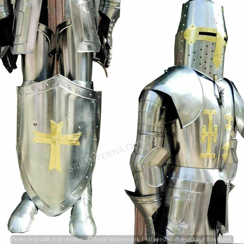 Medieval Knight Suit Of Templar Toledo Armor and similar items