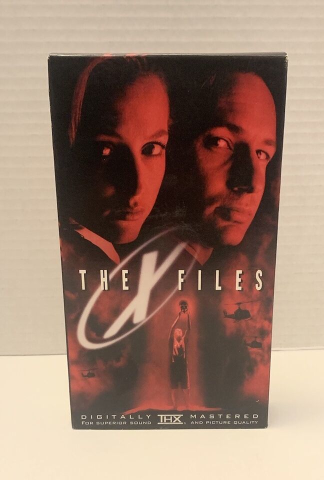 The X-Files Movie VHS VIDEO TAPe 90s Science Fiction - VHS Tapes