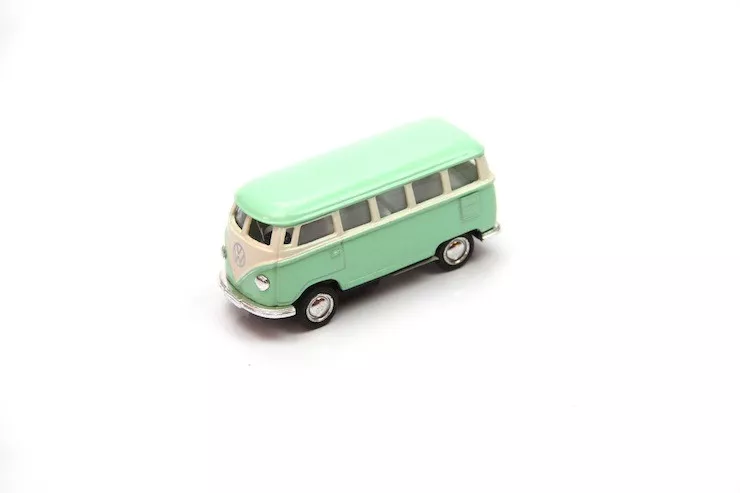New Diecast 2.5" 1962 Vw Volkswagen Bus Diecast Model Toy Car 1:64 ...