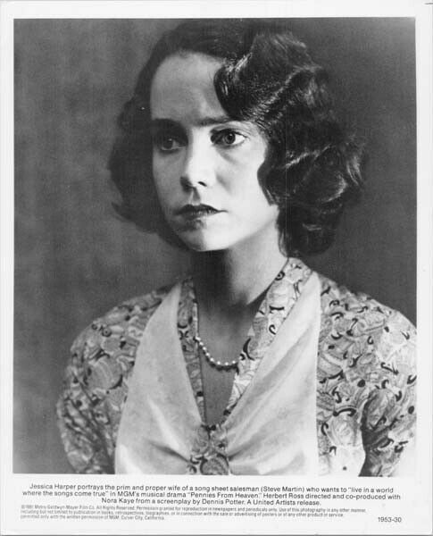Jessica Harper 1981 original 8x10 photo portrait Pennies From Heaven ...