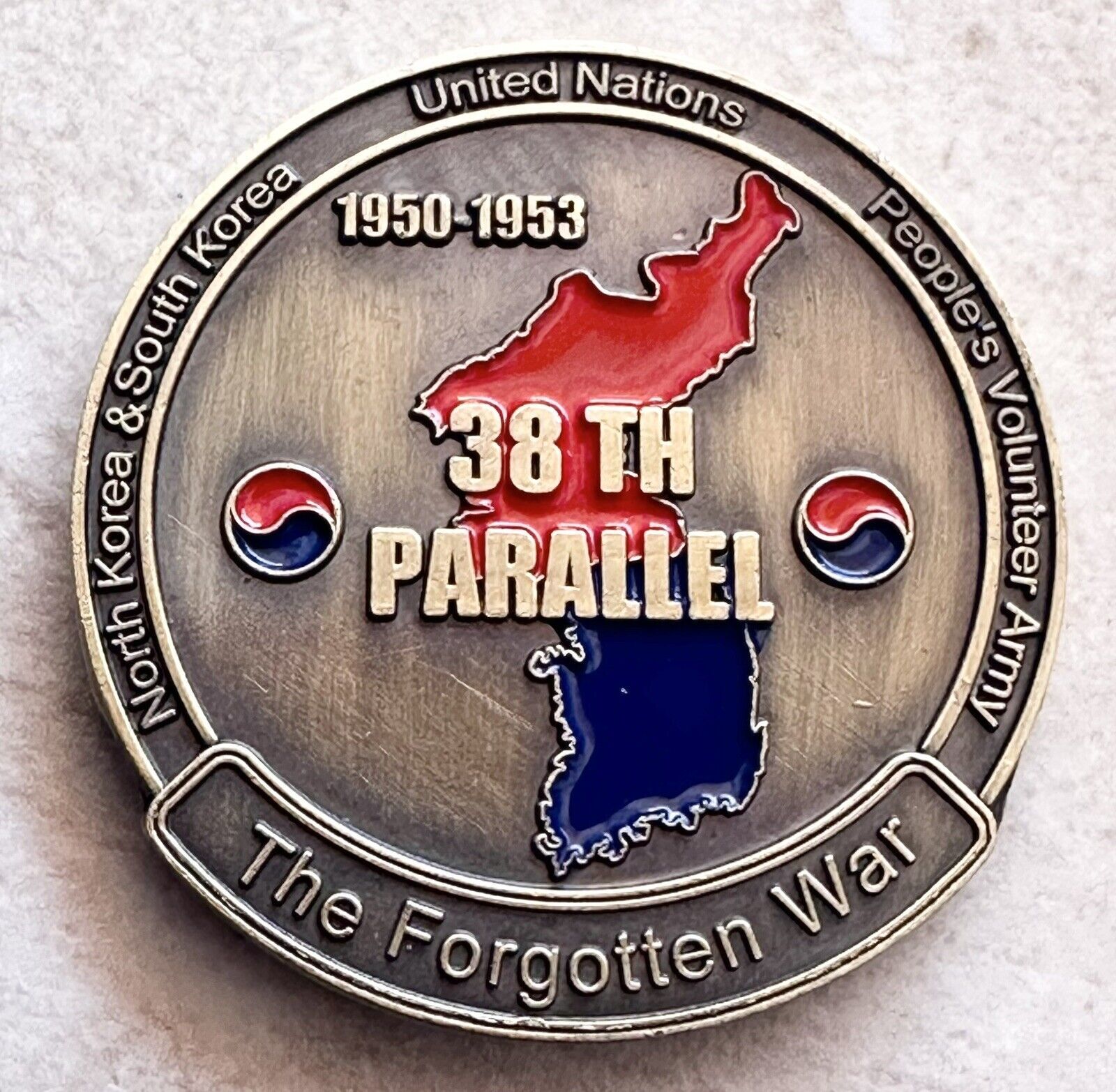 1950-1953 US.Army IX Corps 38TH Parallel and similar items