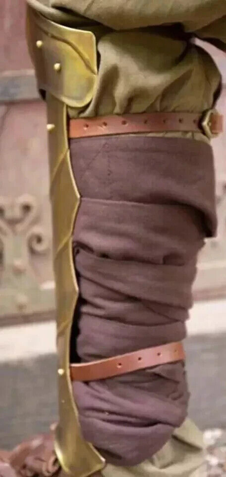 Medieval leg battle armor cosplay leg guard Viking, Gothic leg armor ...