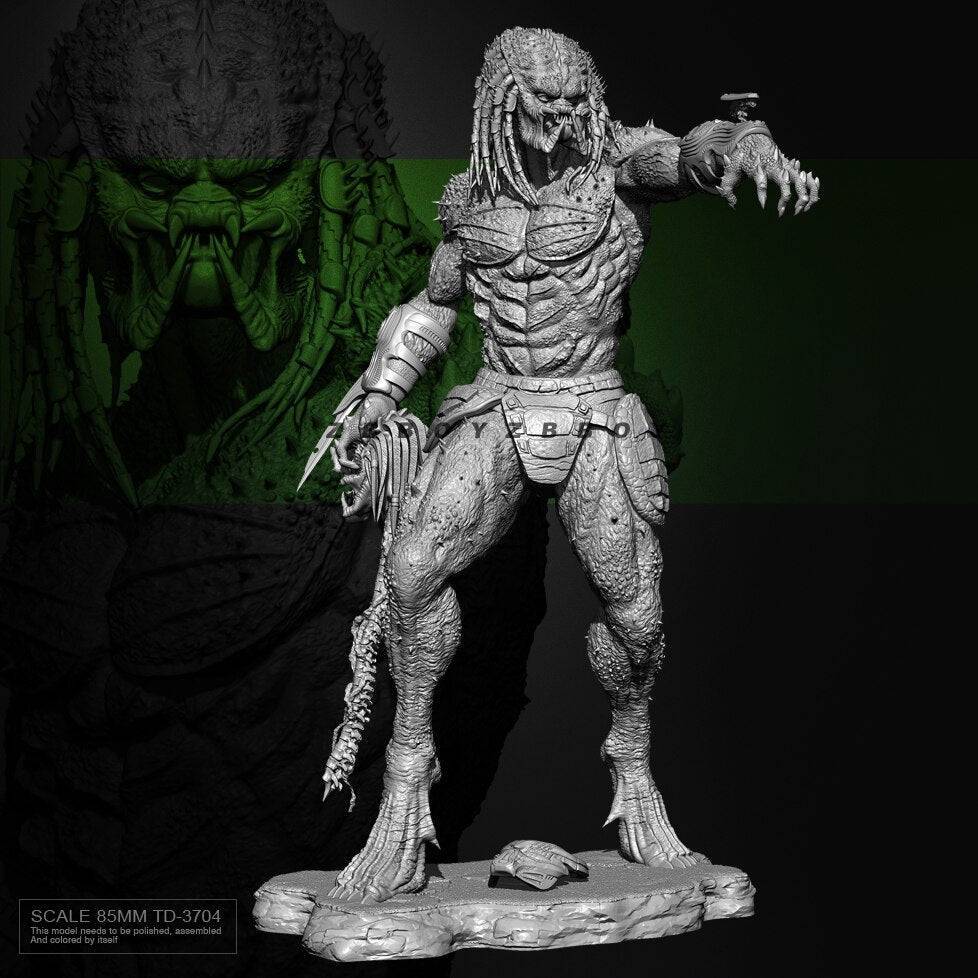 1/24 85mm Resin Model Kit Alien Monster Movie Unpainted - Figures