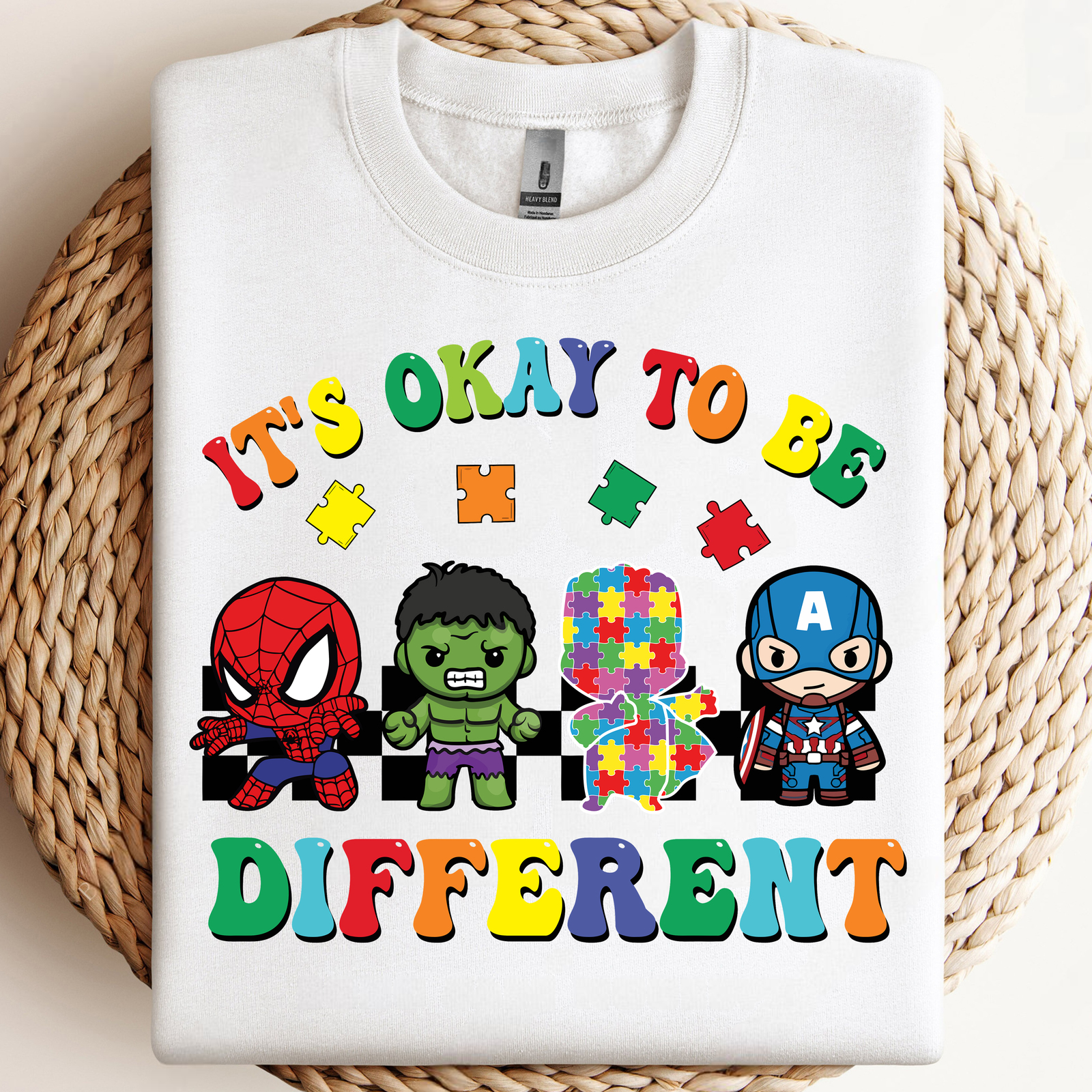 It’s Okay To Be Different PNG Design, Superhero Autism PNG, Autism ...