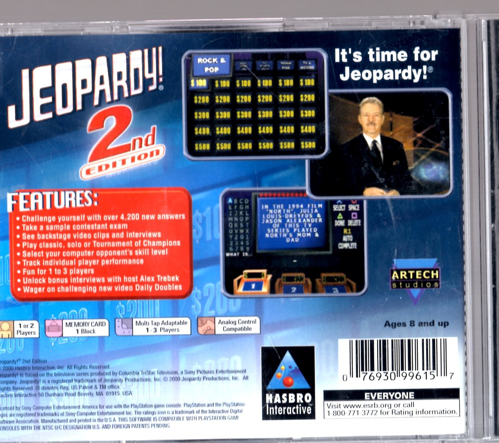 PlayStation - Jeopardy (2 Edition) - Video Games