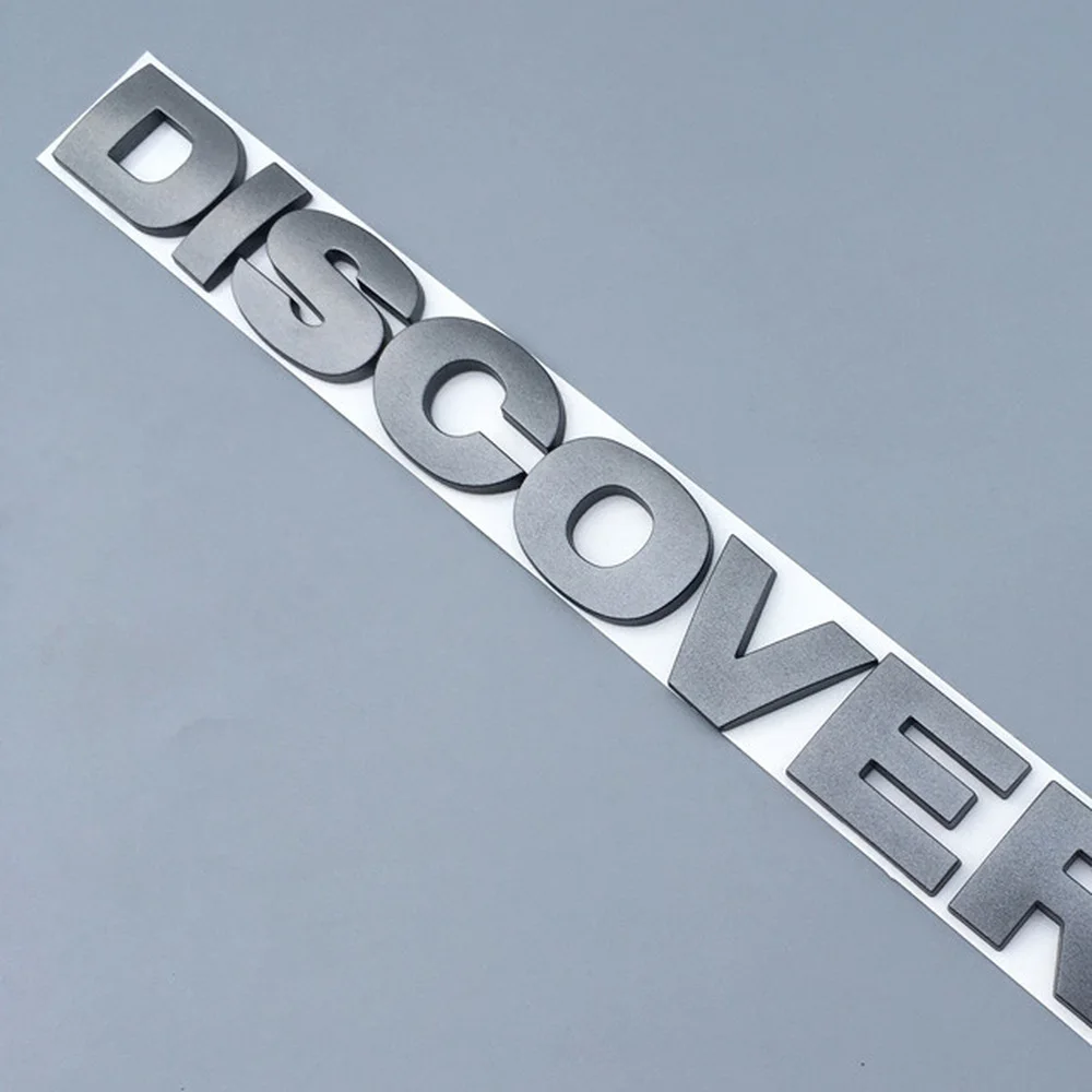For Land Rover DISCOVERY Hood Rear Trunk Logo Sticker Round Font Letter ...