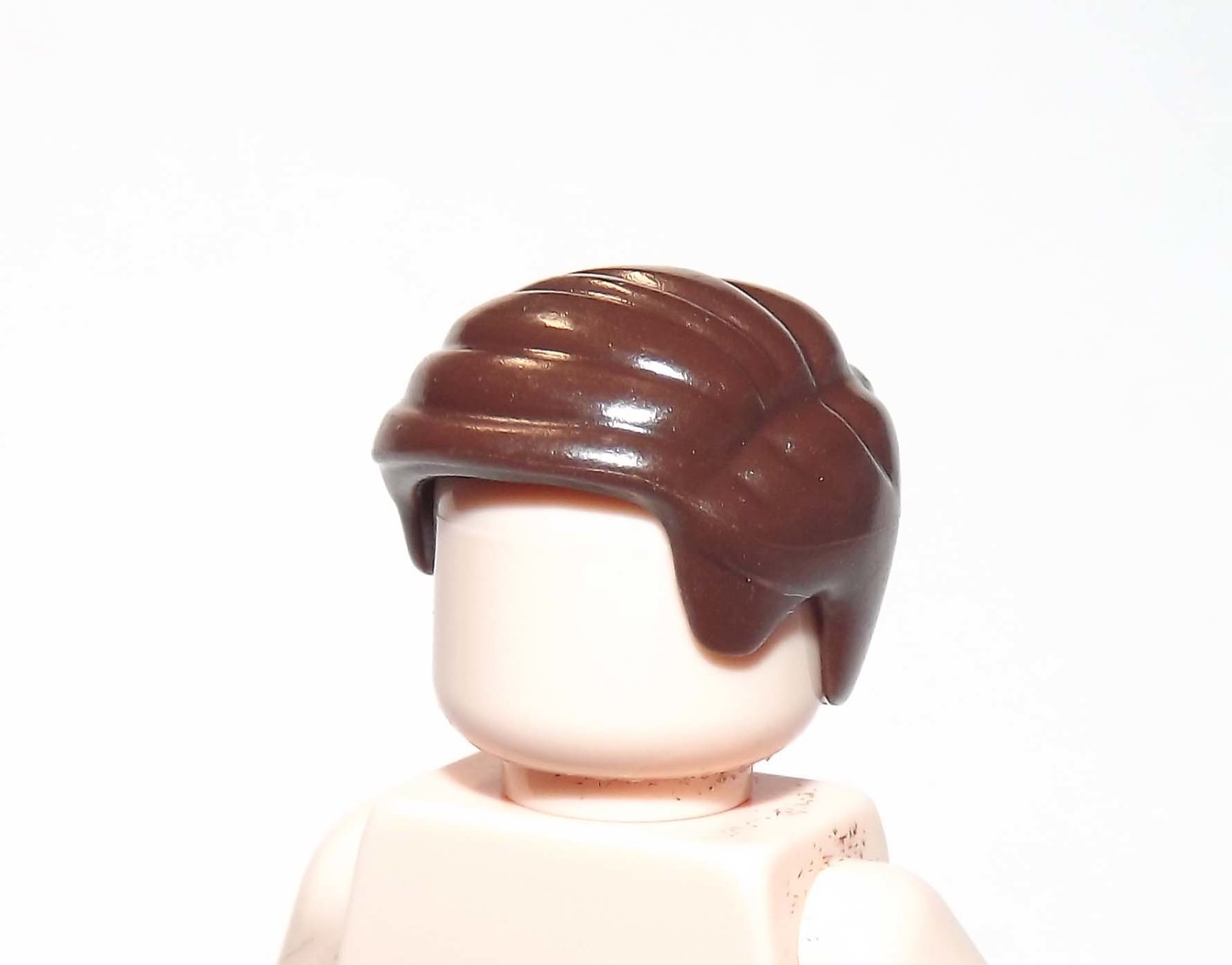 HG Brown Male Combed Hair For Toys Minifigures - LEGO (R) Minifigures