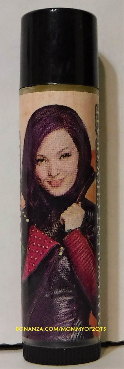 Lip Smacker MALEVOLENT CHOCOLATE Disney Descendants Mal Lip Balm Lip ...