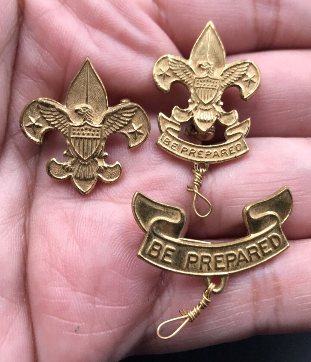 3 Diff Boy Scouts BSA Rank Insignia Pat. and 10 similar items