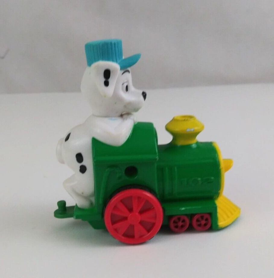 Vintage 2000 Disney 102 Dalmatians #99 Dog On Locomotive McDonalds Toy ...