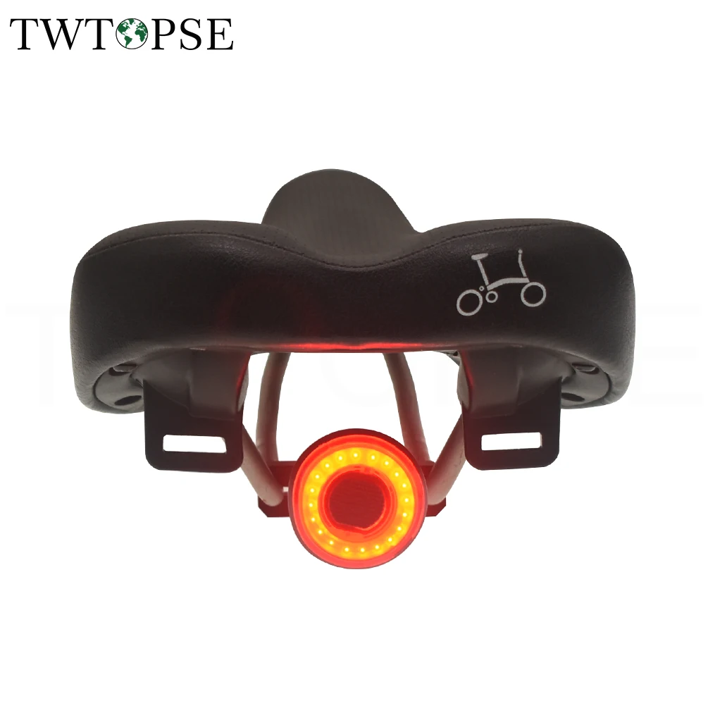 TWTOPSE Bike Bicycle Smart Auto Light Mount Set For Brompton Original ...