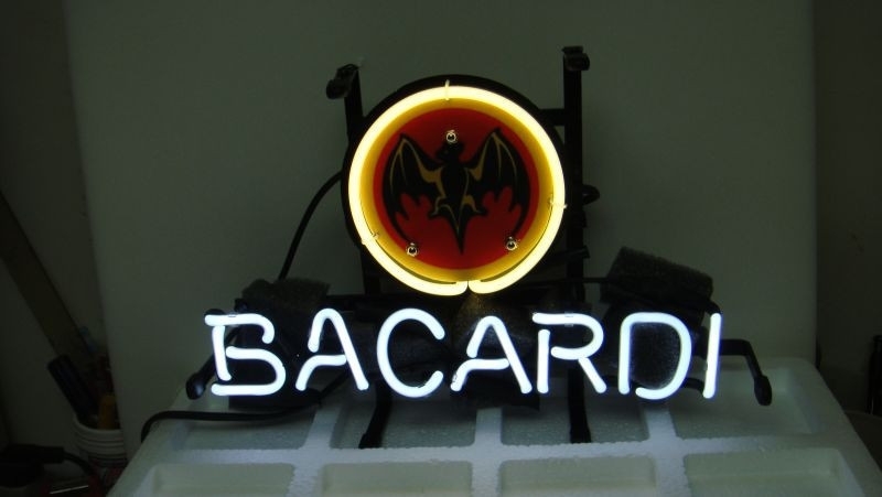 Bacardi Distillery Beer Bar Neon Light Sign 13" x 9" - Other ...