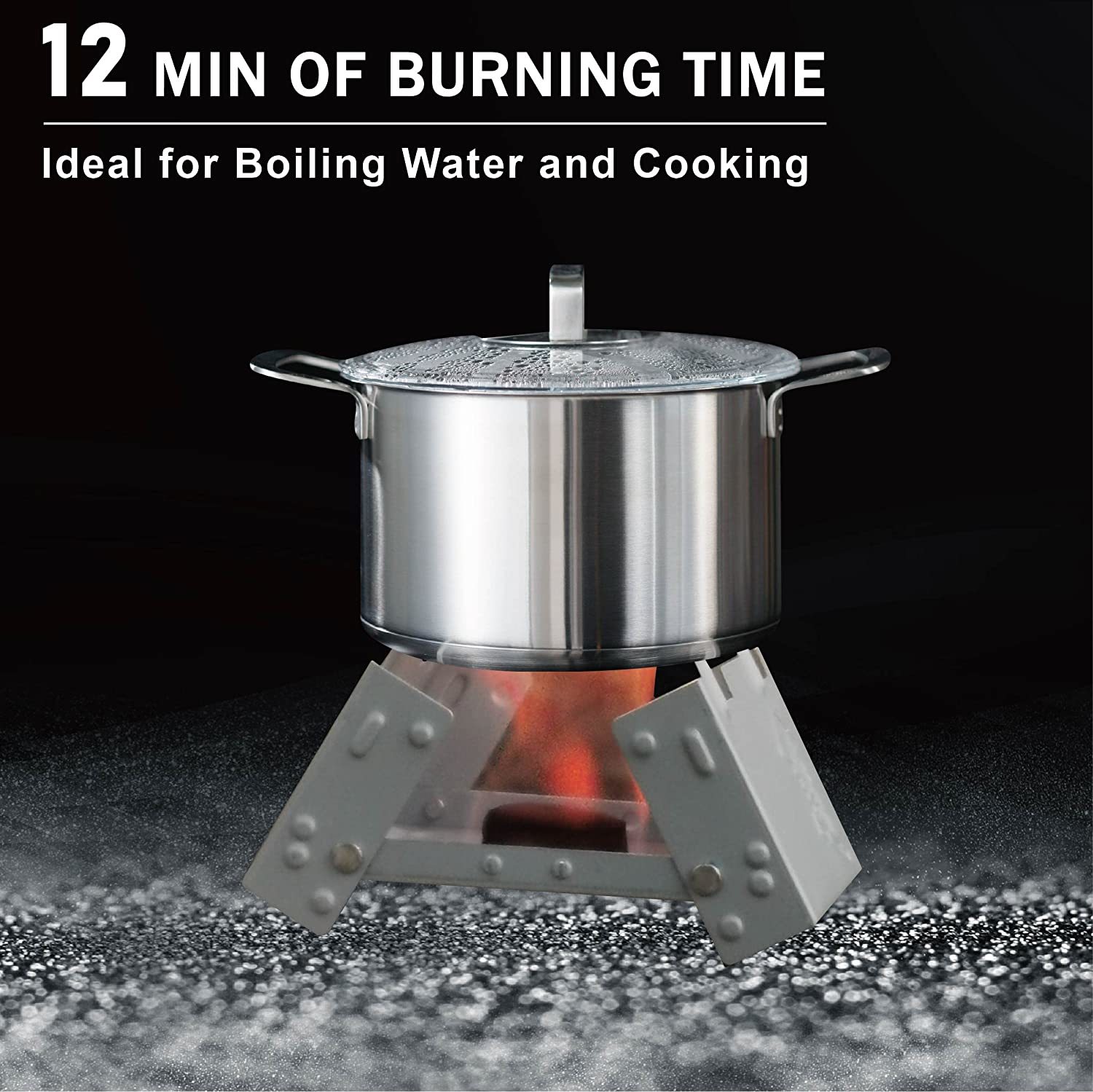 Godora 46 PCS Powerful Solid Fuel Tablets (1300-Degree) - Lit Easily ...