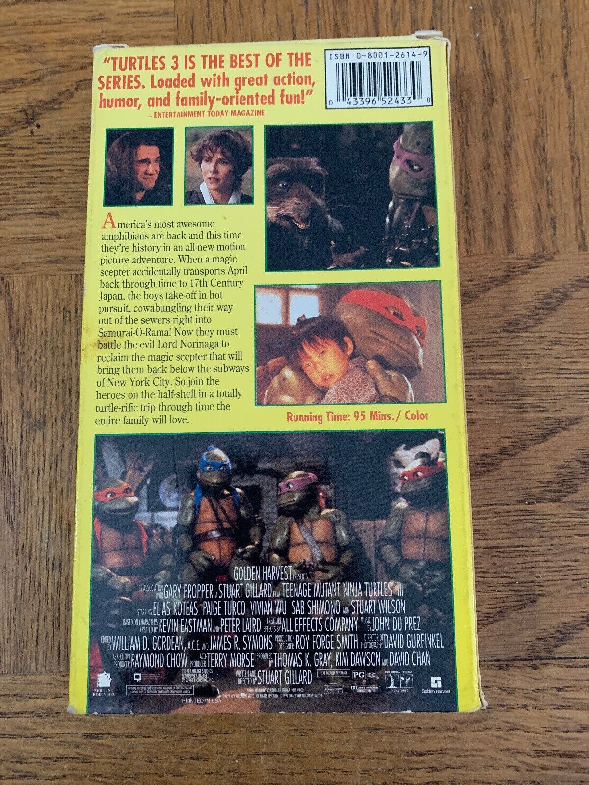 Teenage Mutant Ninja Turtles 3 VHS - VHS Tapes