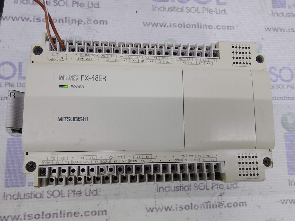 Mitsubishi Melsec FX-48ER Programmable Controller FX48ER I/O Expansion ...