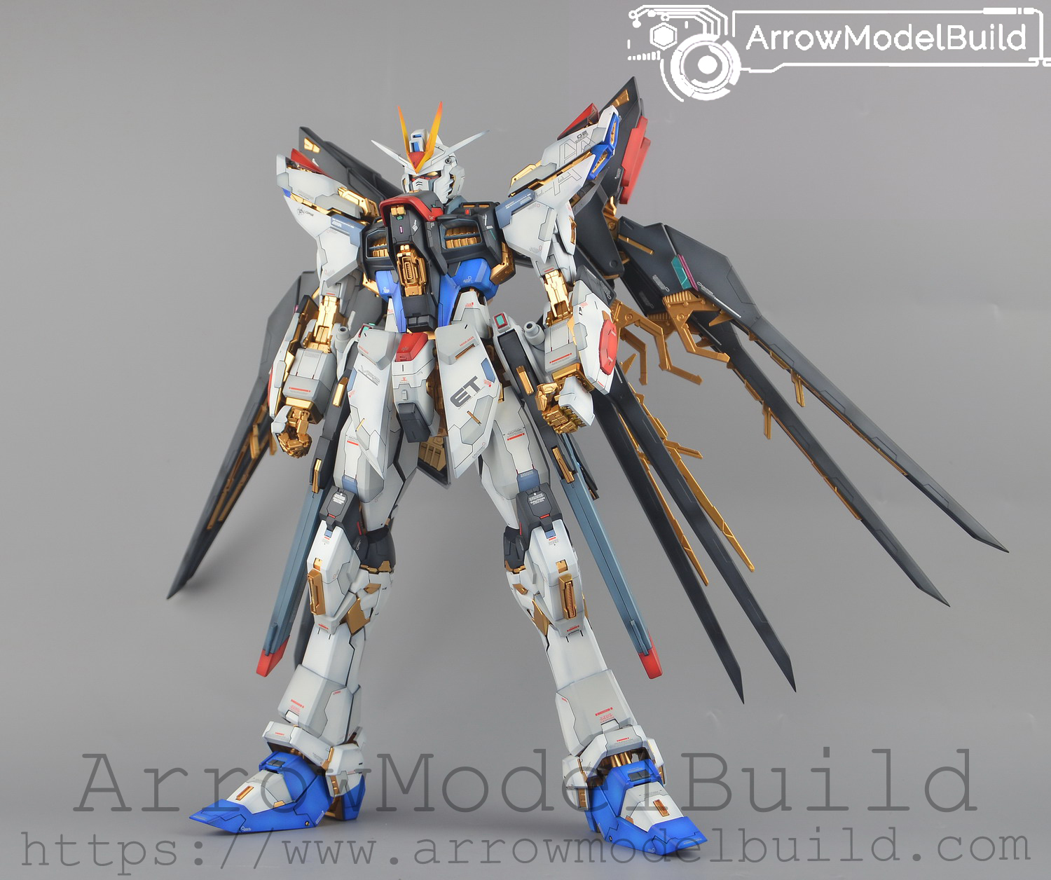 ArrowModelBuild Strike Freedom Gundam Built & Painted PG 1/60 Resin ...
