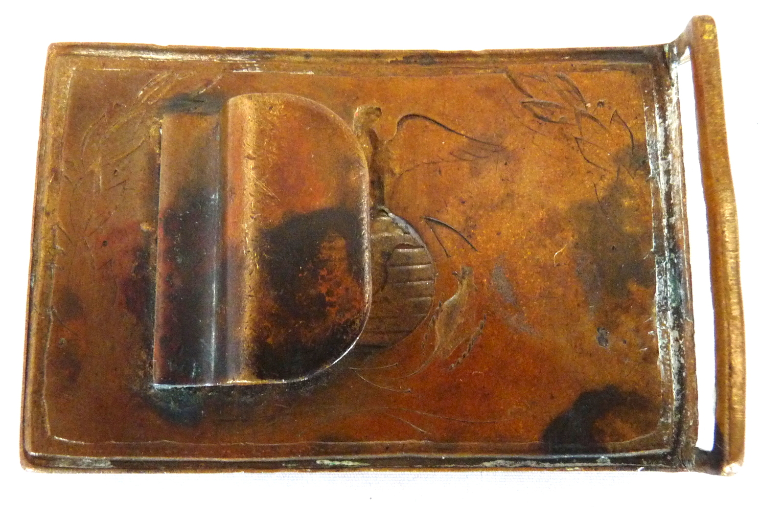 USMC Marine brass belt buckle US military uniform vintage - Original ...