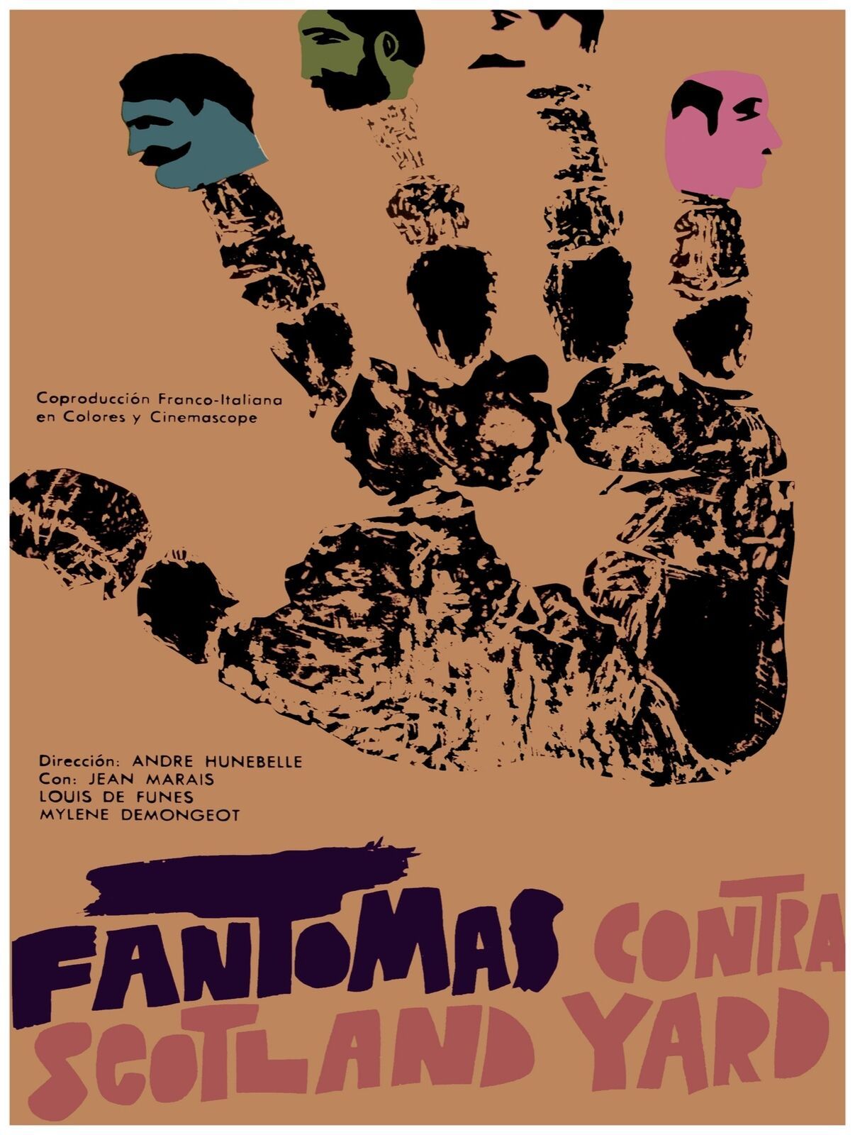 780.Fantomas film Wall Art Decoration POSTER.Graphics to decorate home ...