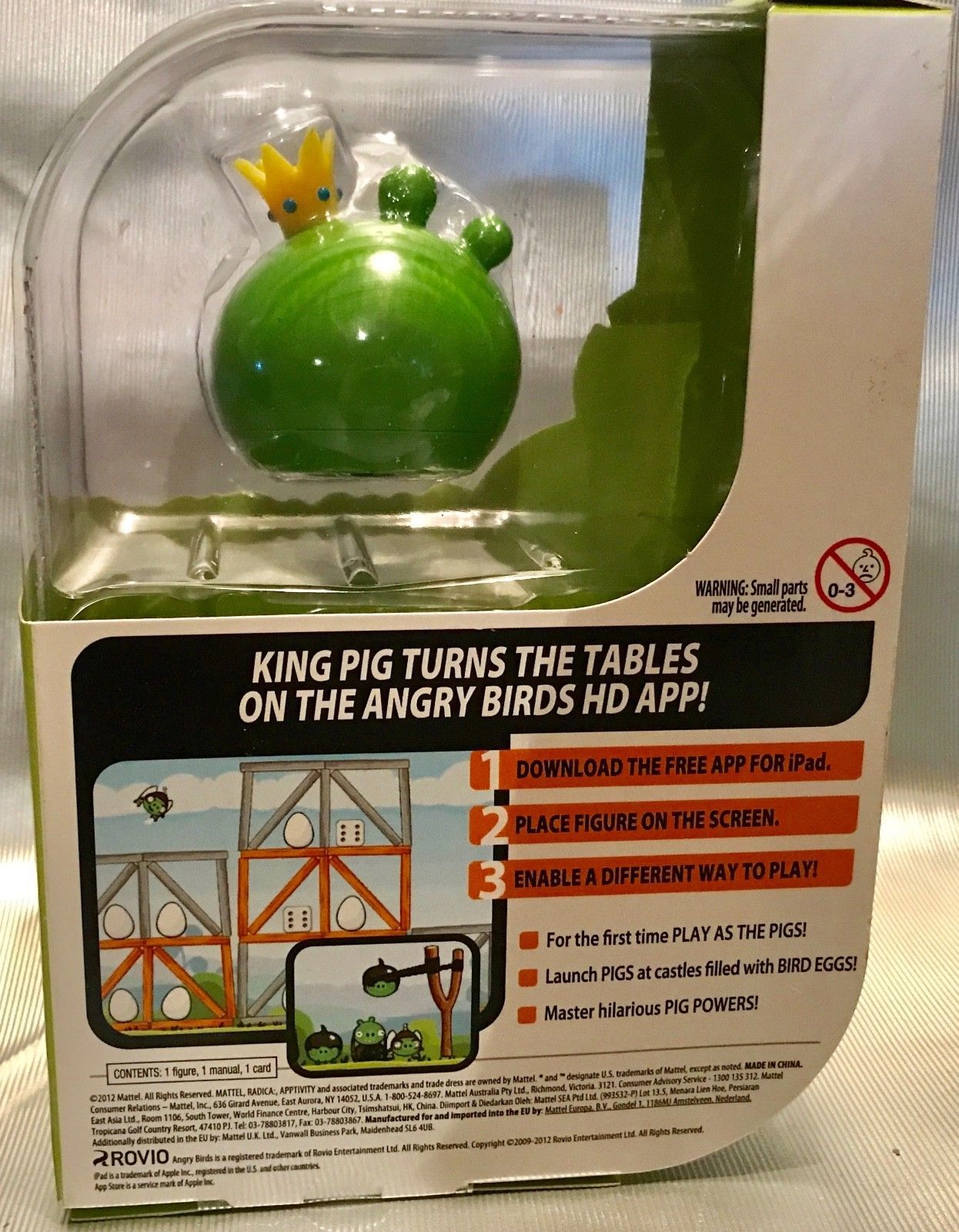 King Pig with Angry Birds Magic Apptivity for iPad - Play in King Pig ...