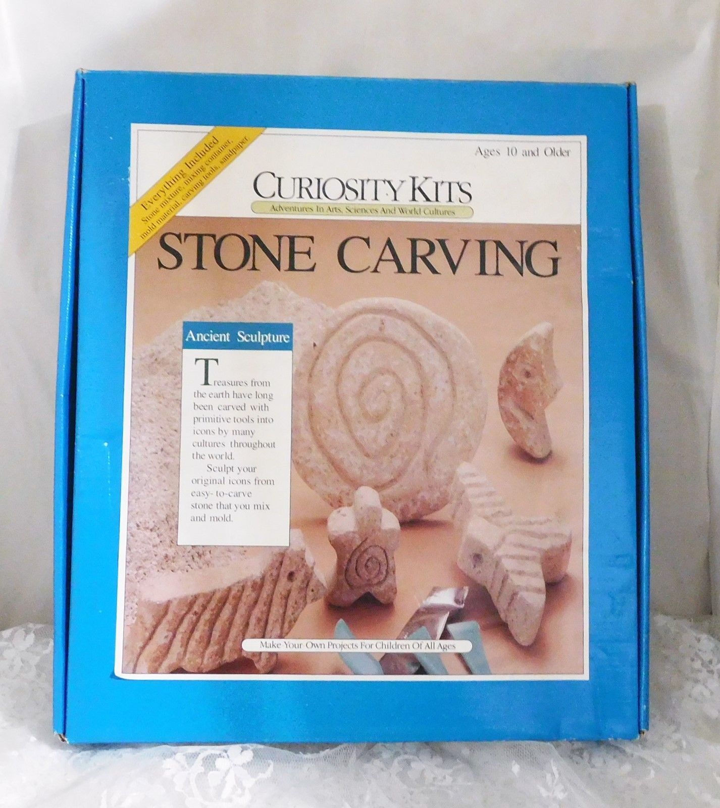 CURIOSITY KITS: Stone Carving Kit - Mold & Sculpt Your Own Original ...