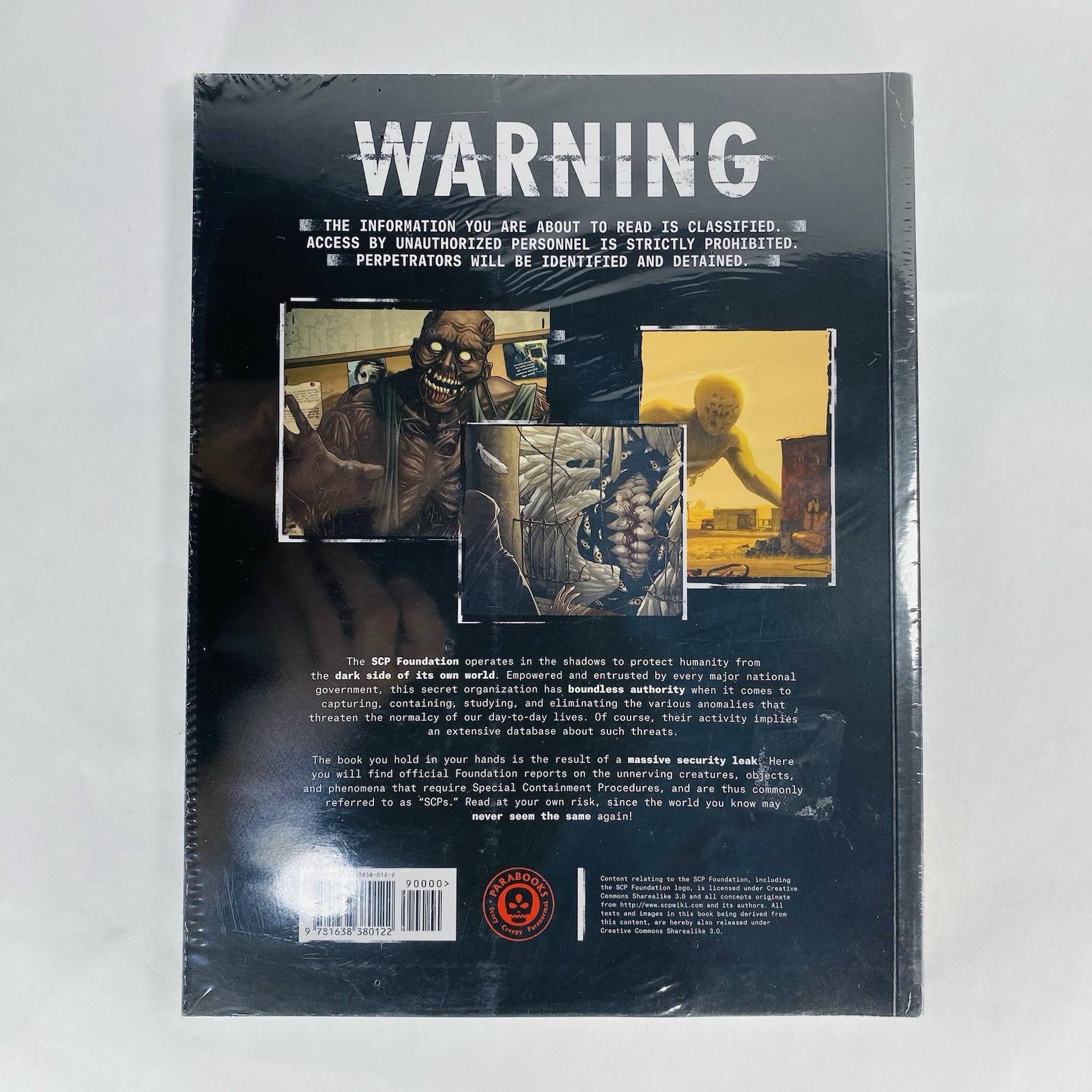 New! SCP Foundation Yellow Journal Artbook by Para Books - Books