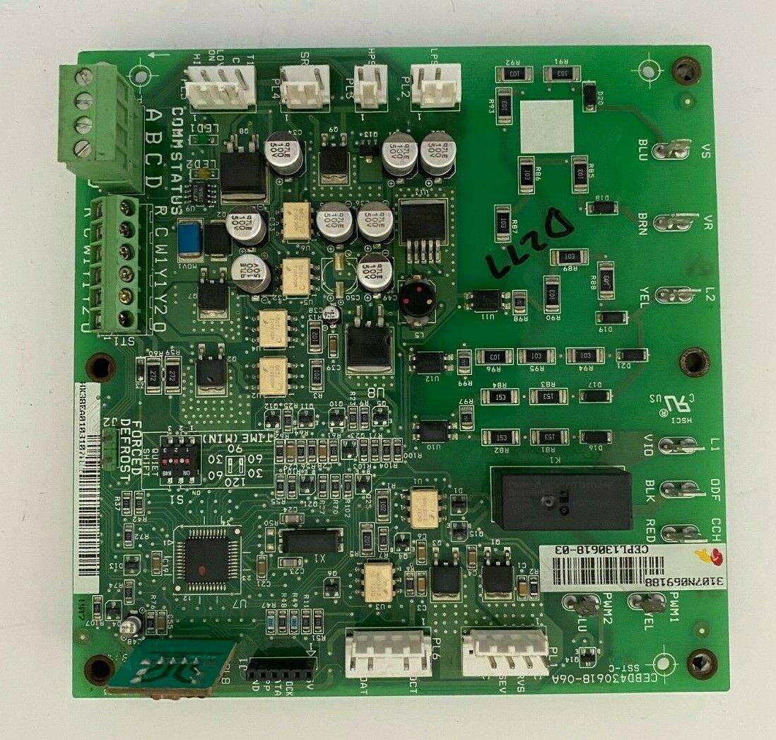 Carrier Control Board HK38EA010 CEBD430618-06A CEPL130618-03 used #D277 ...