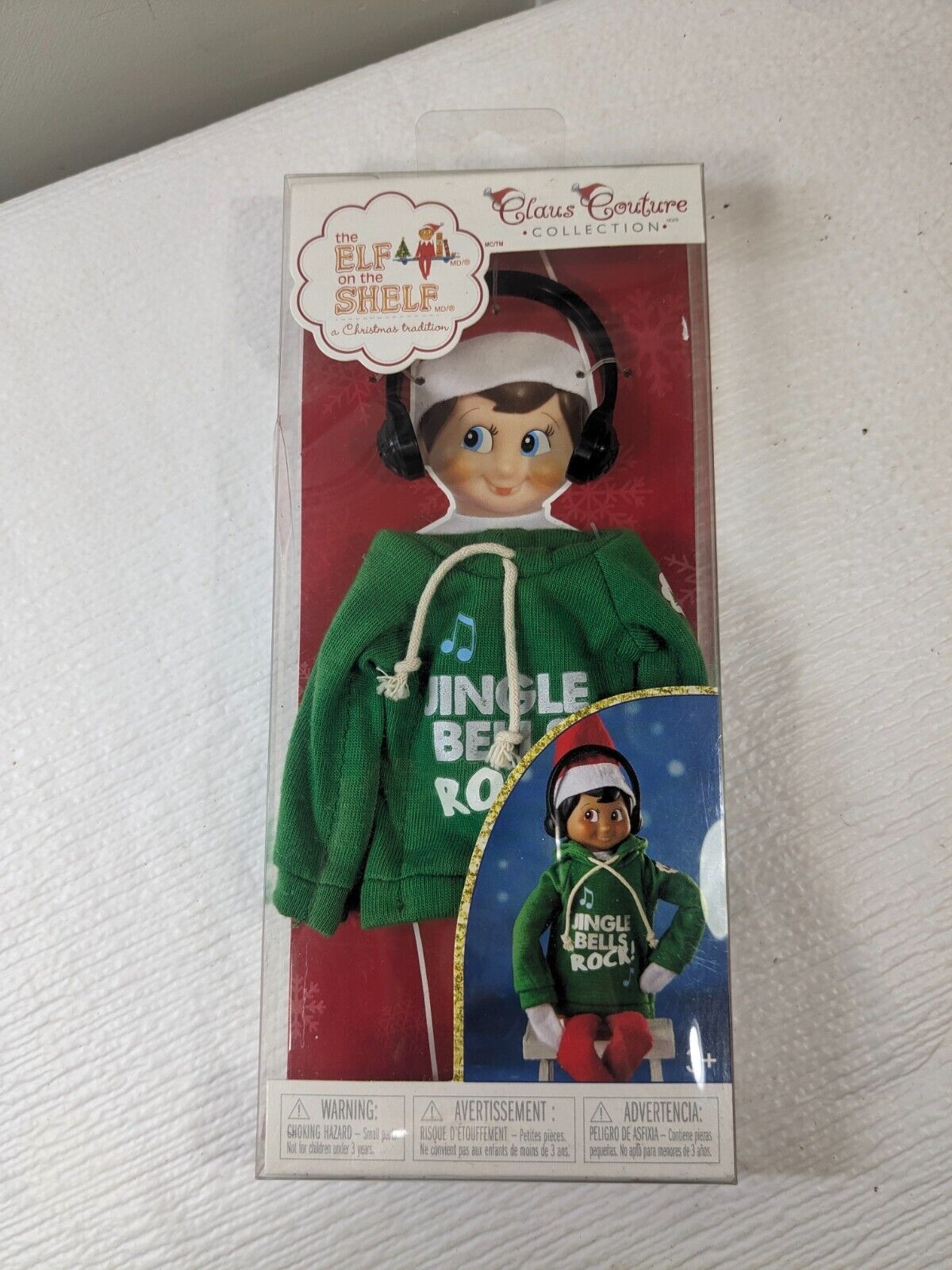NEW Elf On The Shelf Claus Couture Jingle Jam Hoodie jacket Christmas ...