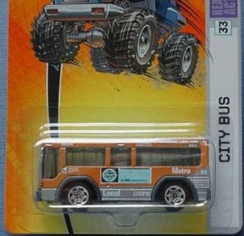 Matchbox 2005-33 City Bus MBX Metal ORANGE 1:64 Scale by Matchbox ...
