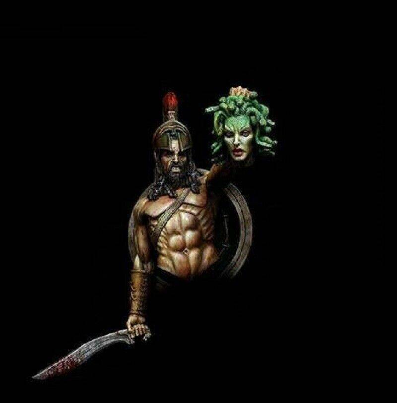 1/9 BUST Resin Model Kit Greek Warrior Perseus & Medusa Fantasy ...