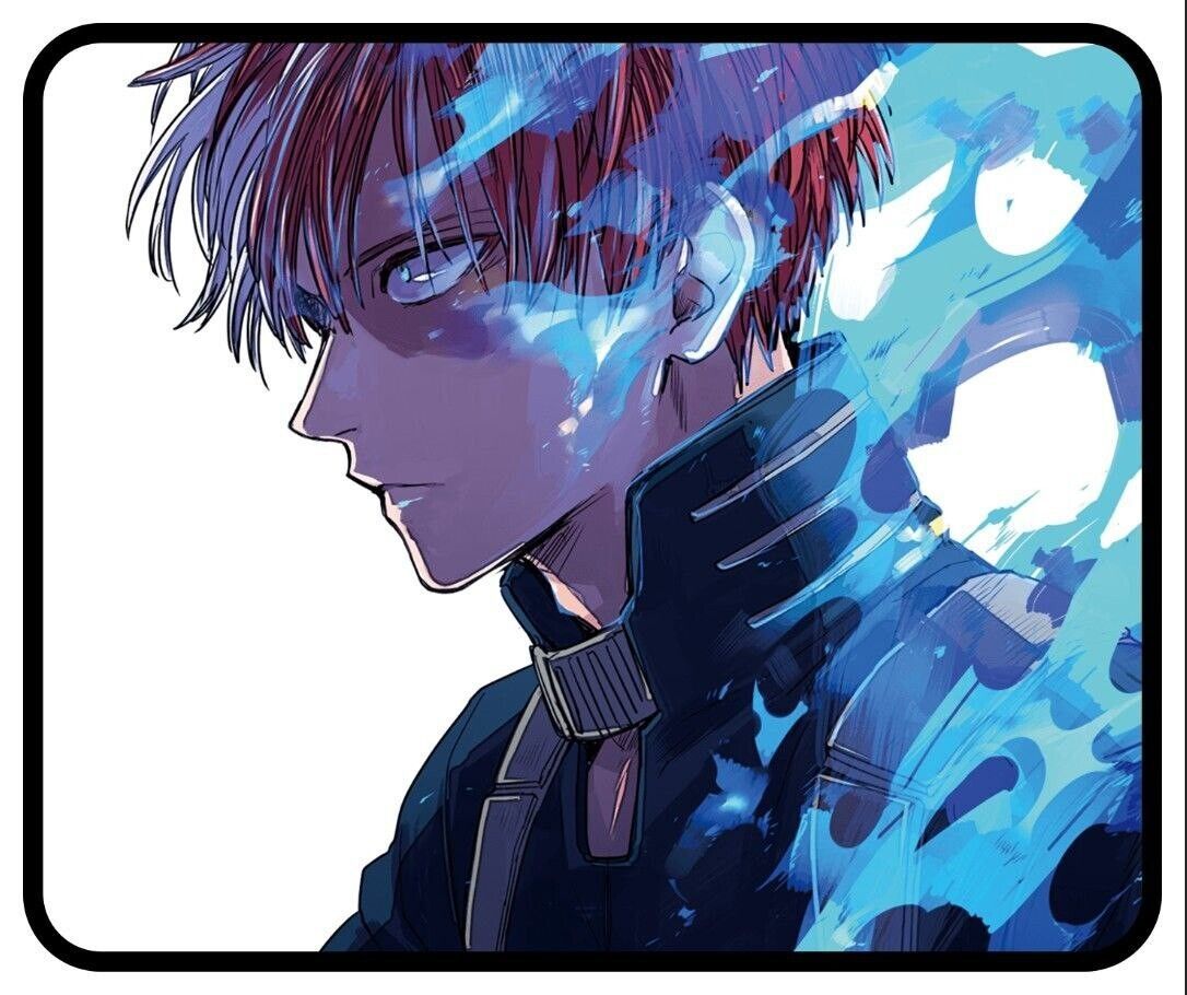 Shouto Todoroki - My Hero Academia Lock Edge Gaming Mouse Pad ...