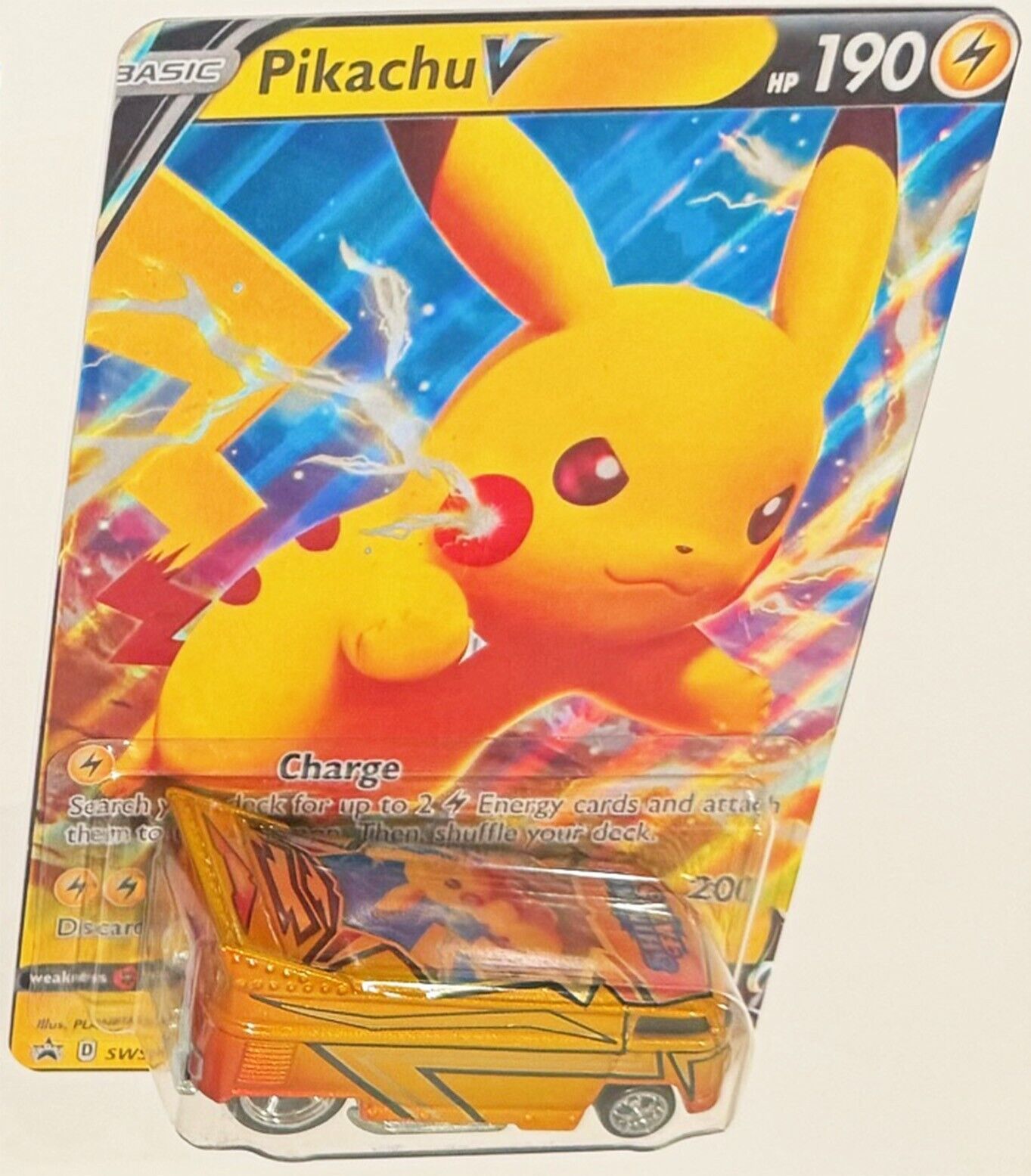 VW Bus Pikachu Custom Hot Wheels Car Pokemon Series w/RR #2/3 ...