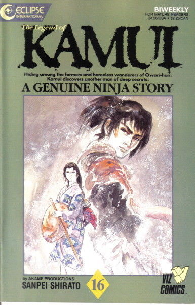 The Legend of Kamui Comic Book #16 Eclipse Comics 1988 NEW UNREAD ...