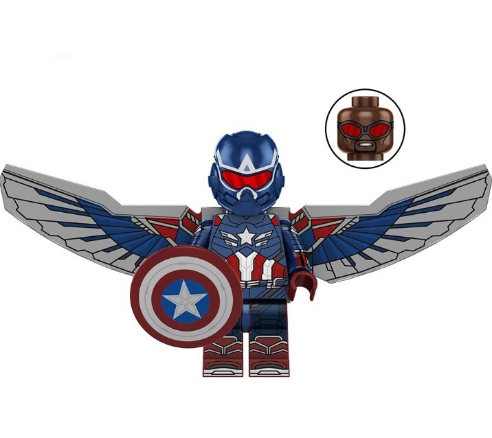 Captain America Brave New World Minifigure Gift - LEGO (R) Minifigures