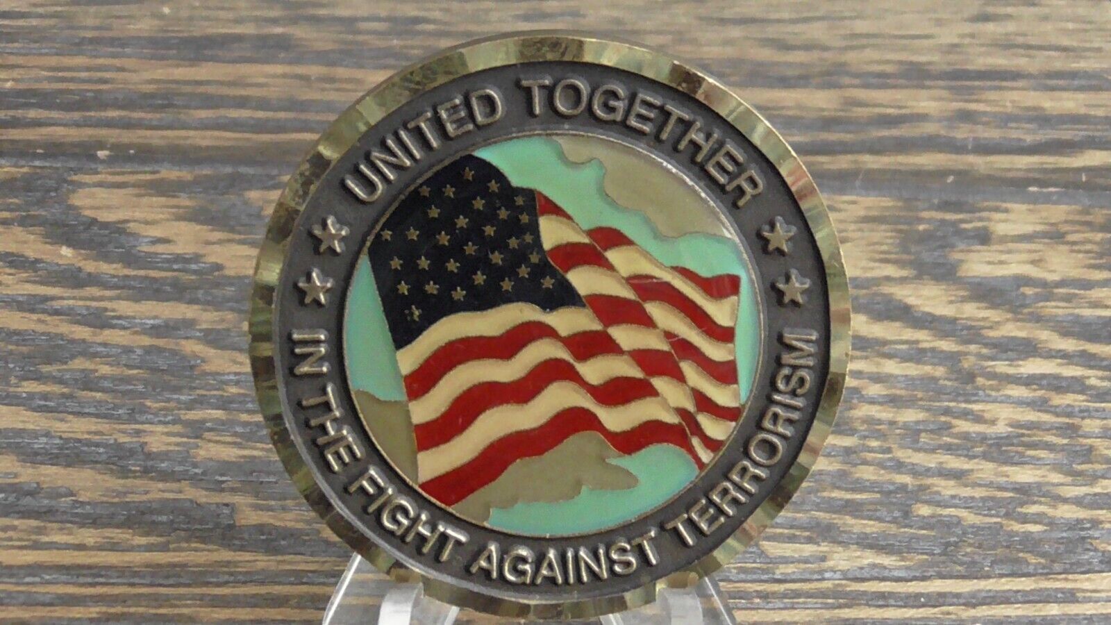 September 11, 2001 The Pentagon Fight Against Terrorism Challenge Coin ...