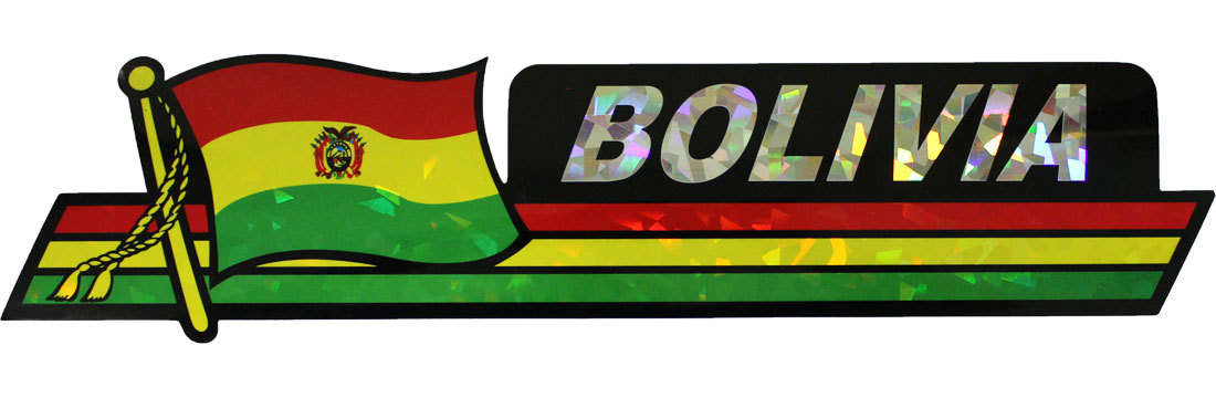 Bolivia Bumper Sticker - Decals, Stickers & Vinyl Art