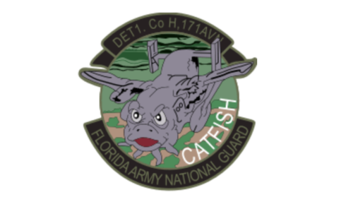 4" army detachment 1 co florida national guard bumper sticker decal usa ...