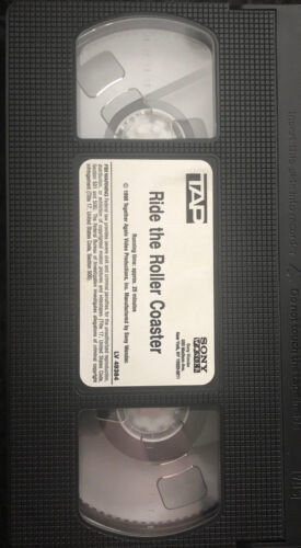 Kidsongs:Ride The Roller Coaster VHS 1990-VERY RARE SONY DUST COVER ...