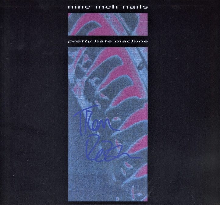 Nine Inch Nails Autographed LP - Music