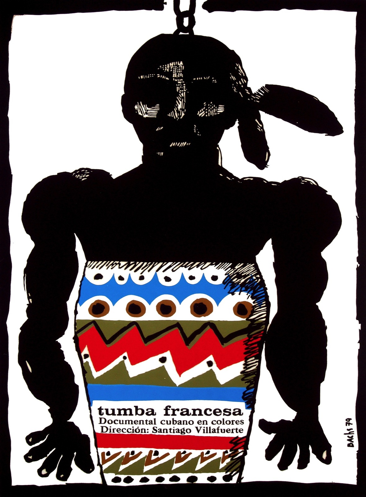 9342.Tumba francesa.cuban documentary.man hanging.POSTER.decor Home ...