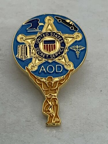 US Secret Service Agent Lapel Pin Administrative Operations Division ...