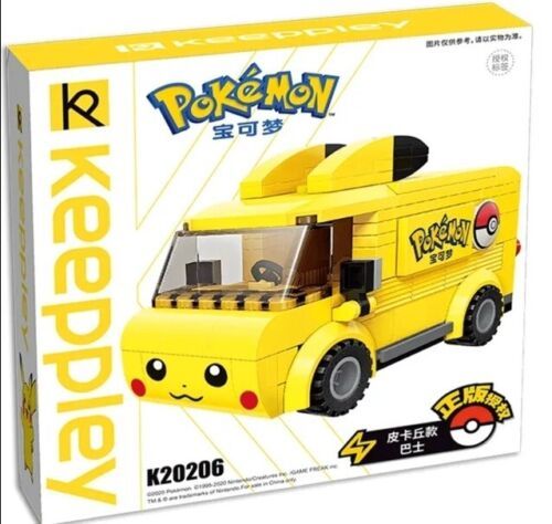 Pokémon Pikachu Mini Cartoon Truck Building Blocks - Action Figures