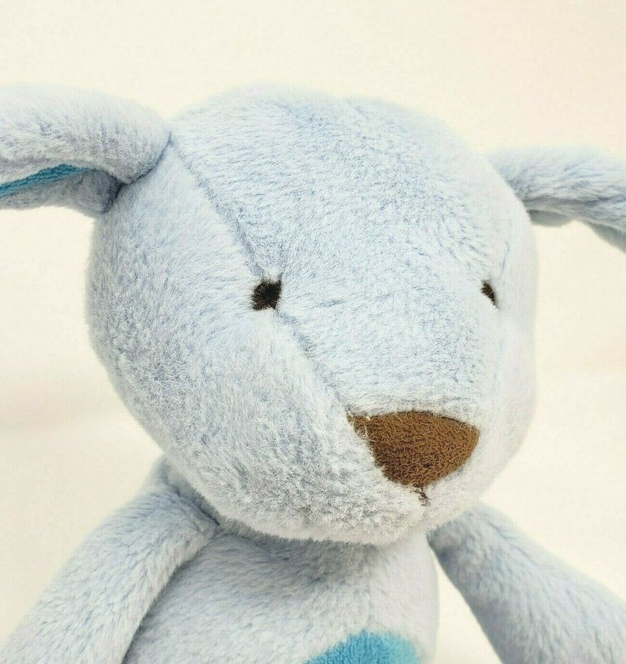 10" CARTER'S BABY BLUE PUPPY DOG LONG EARS STUFFED ANIMAL PLUSH TOY ...