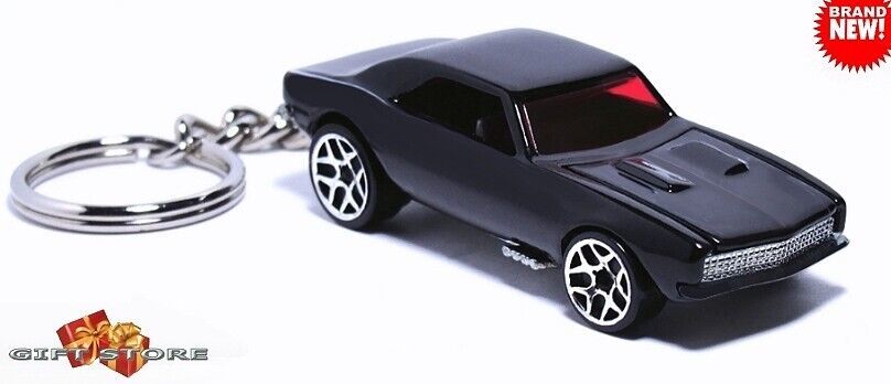 VERY RARE KEY CHAIN RING 67/1968 BLACK CHEVY CAMARO RS/SS CUSTOM ...