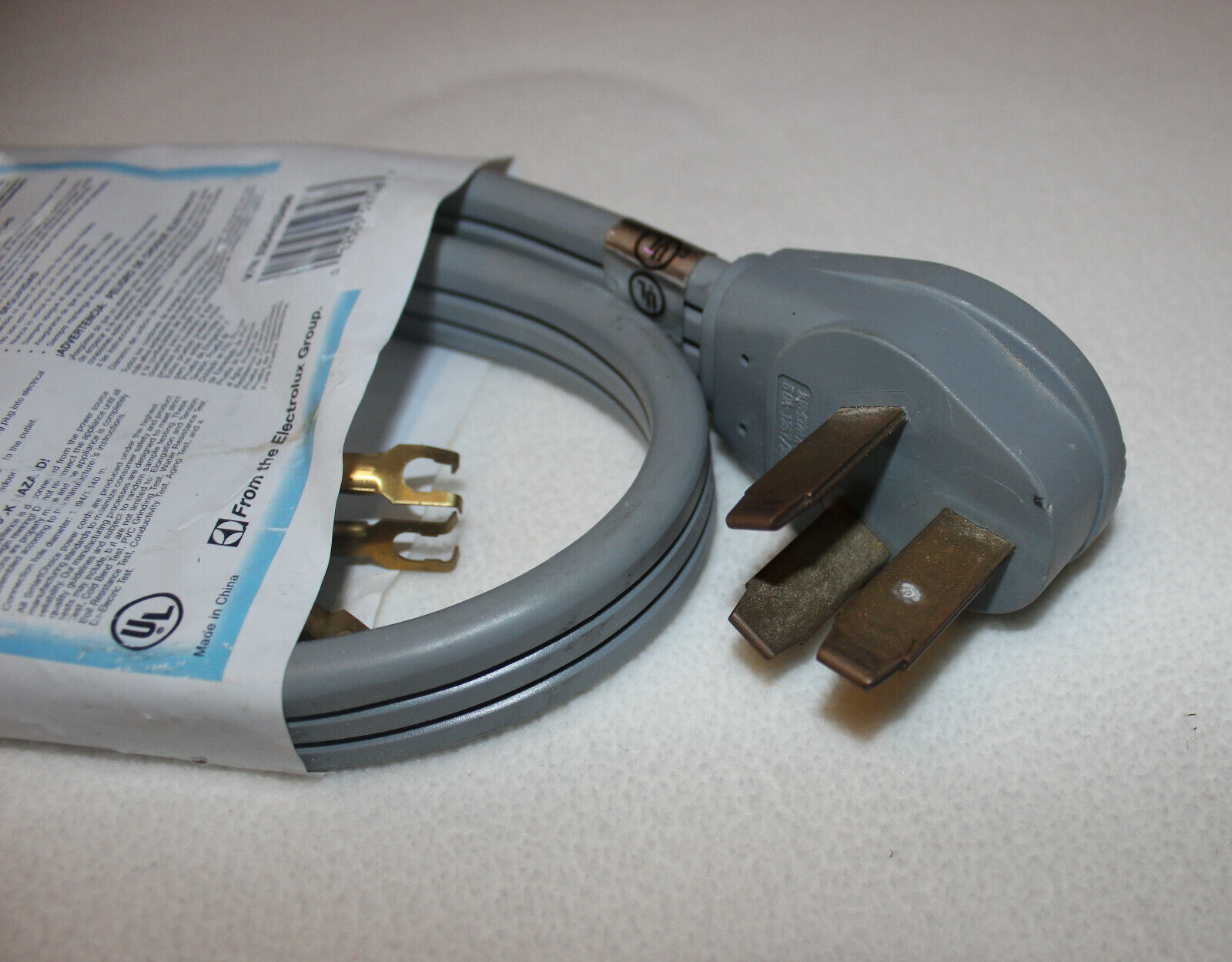 New Smart Choice Electric Range 3 Wire Power Cord 4 Ft 50 Amp Clamp 22 ...